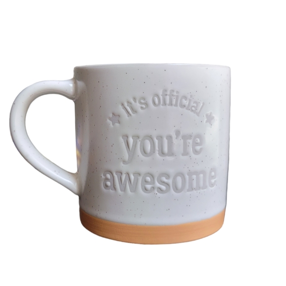 Threshold | Dining | Nwt 8 Oz Twotone Stoneware Youre Awesome Mug ...